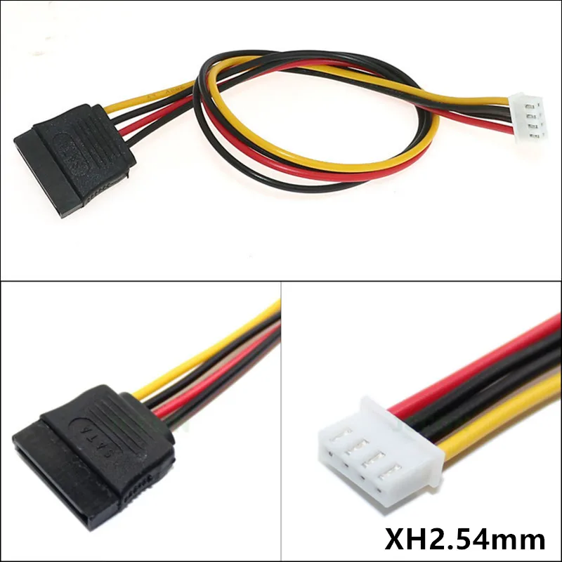 ITX-XH2-54-Mini-4pin-ATX-to-Sata-Adapter-Cable-SATA-Female-Power-Cable ...