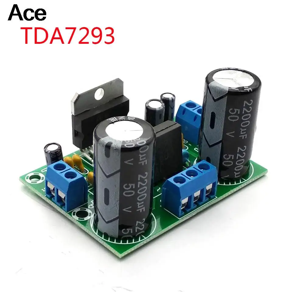 100W Digital Power Amplifier Board TDA7293 High Power Dual 12-32V Single Channel Audio Amplifier ...