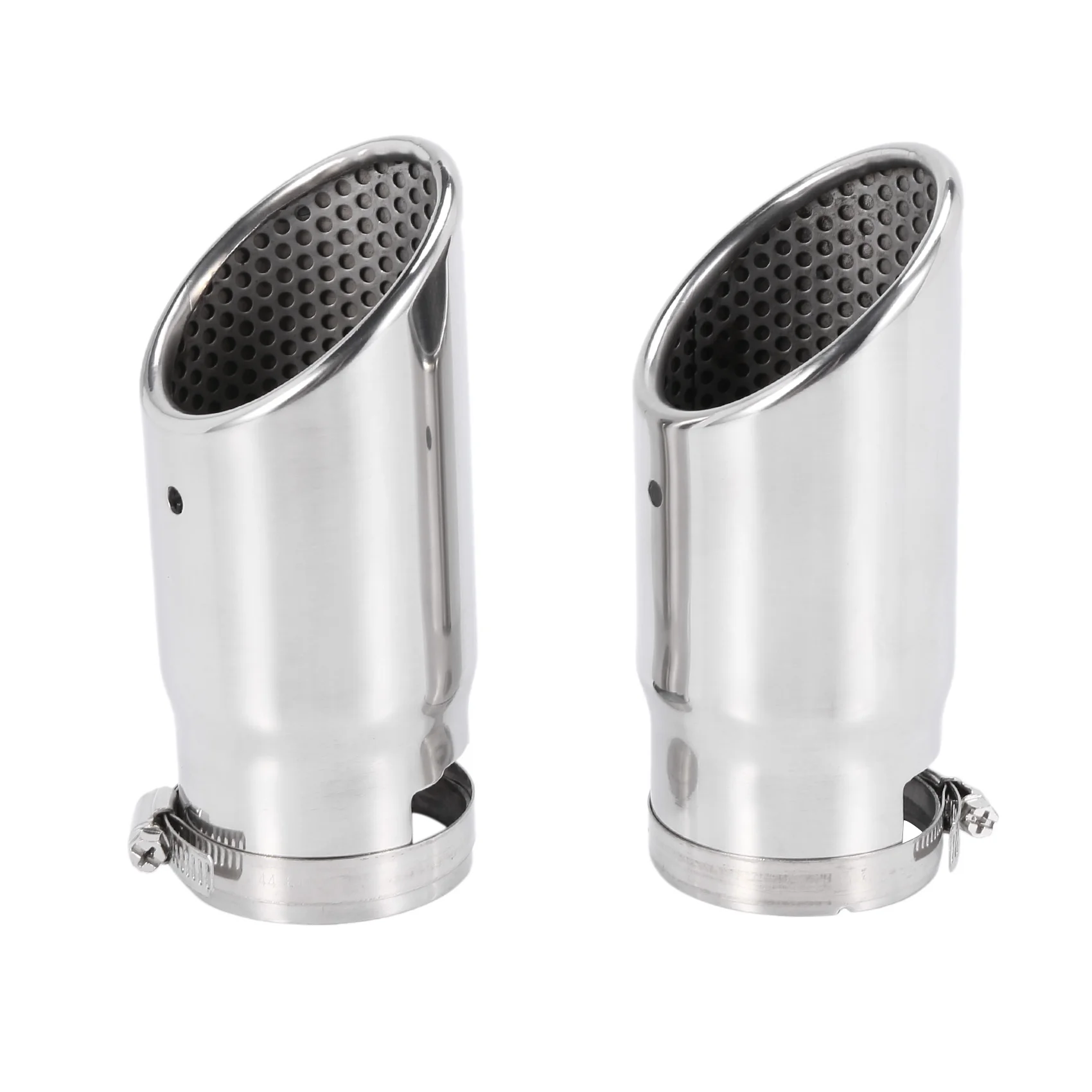 2Pcs-for-Mercedes-Benz-C180-Car-Exhaust-Muffler-Tip-Stainless-Steel ...