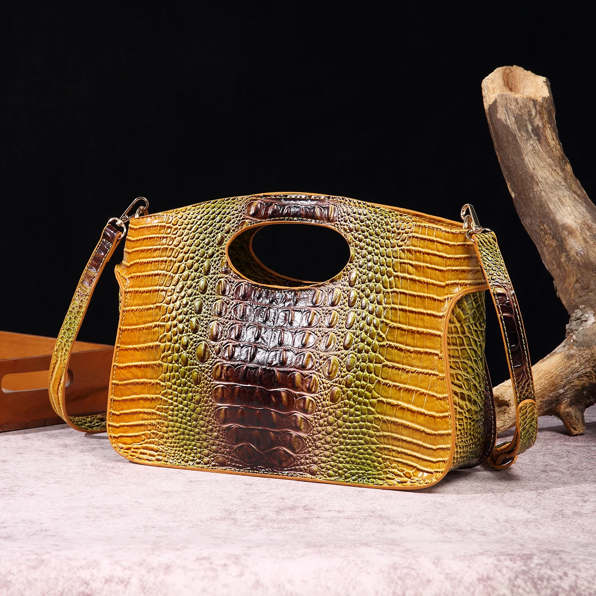 Crocodile-Pattern-Crossbody-Bag-Vintage-Shoulder-Bag-Women-s-Luxury ...