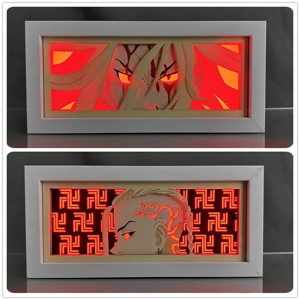 Paper-Cut-Led-Light-Box-Tokyo-Revengers-Draken-Desk-Light-Anime-for ...