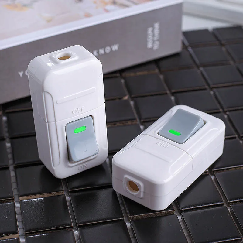 1PCS-Boat-Shape-Switch-Small-Rocker-Button-Wiring-Switch-White-Hand ...