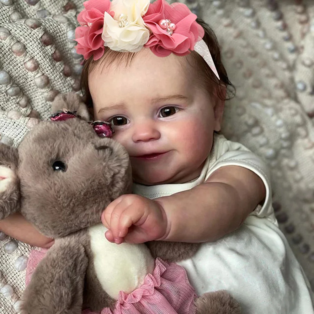 50CM Full Vinyl Silicone Waterproof Reborn Doll Maddie Hand-Detailed ... 50CM Full Vinyl Silicone Waterproof Reborn Doll Maddie Hand-Detailed ...