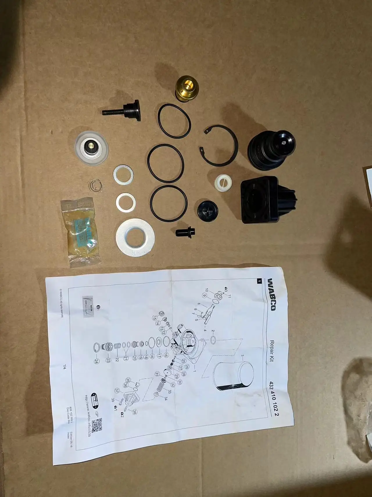 Kit-de-reparaci-n-de-secador-de-aire-WABCO-4324101022-4324100052-Kamaz ...