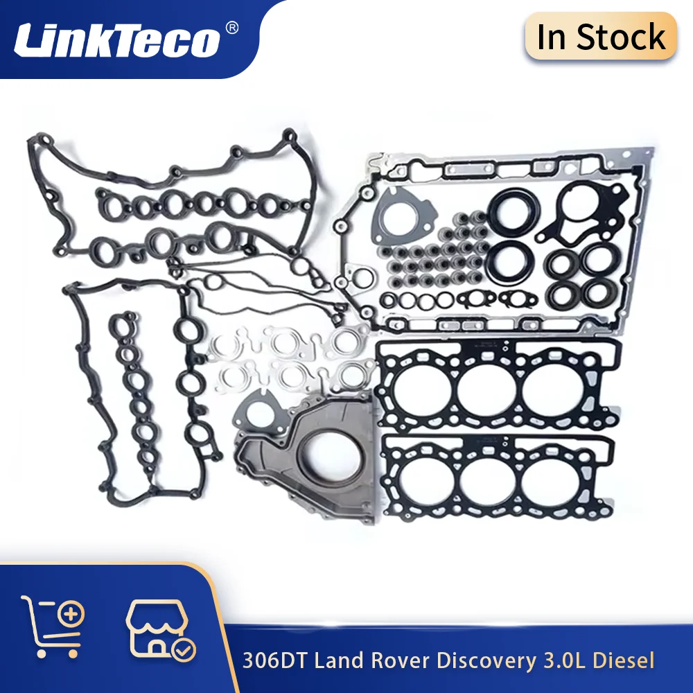 Комплект прокладок для капитального цилиндра двигателя, подходит для ...