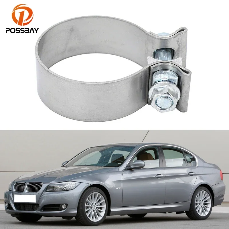 1-Pc-Car-Stainless-Steel-Exhaust-Pipe-Connector-Joint-Clamp-for-BMW-E81 ...