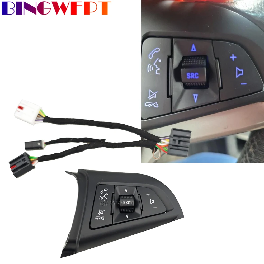 Cruise Control Switch Multifunction Steering Wheel Button Bluetooth ...