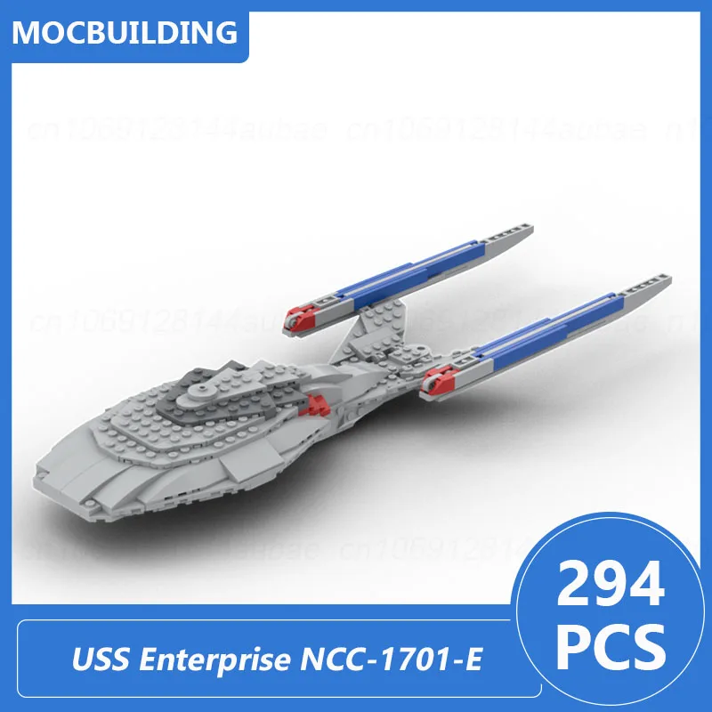 Sovereign-Class-USS-Enterprise-NCC-1701-E-Display-Model-Moc-Building-Blocks-Diy-Assemble-Bricks ...