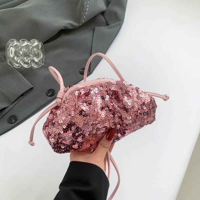 Luxury-Women-Brand-Nylon-Crossbody-Bag-Casual-Sequined-Drawstring-Small ...