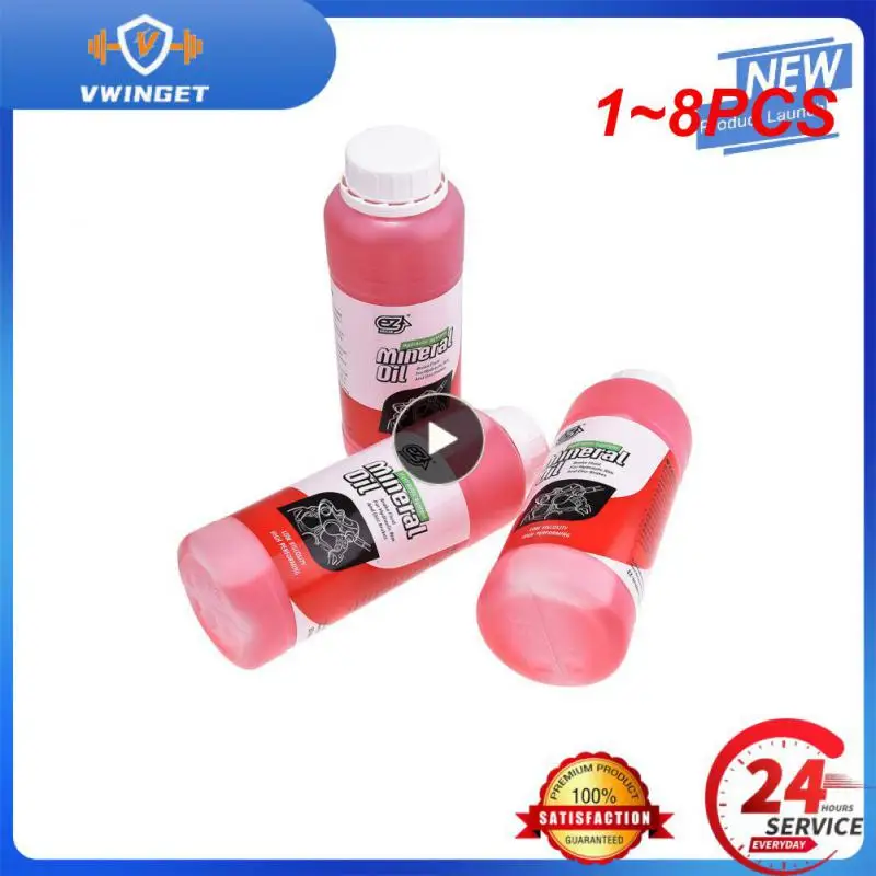 1-8PCS-Brake-Mineral-Oil-60ml-Fluid-Mountain-Bike-Hydraulic-Mineral-Oil ...