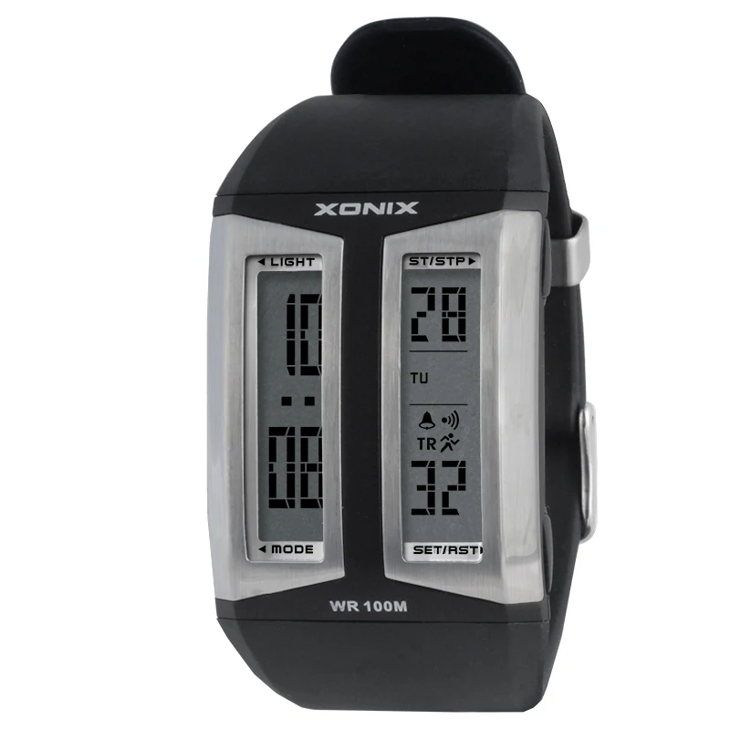 XONIX-Mens-Sports-Watches-Digital-Rectangle-Waterproof-100m-Multi ...
