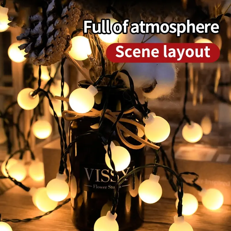 LED-Colored-Lamp-Flashing-Light-String-Light-Chain-Light-Starry-Ball ...