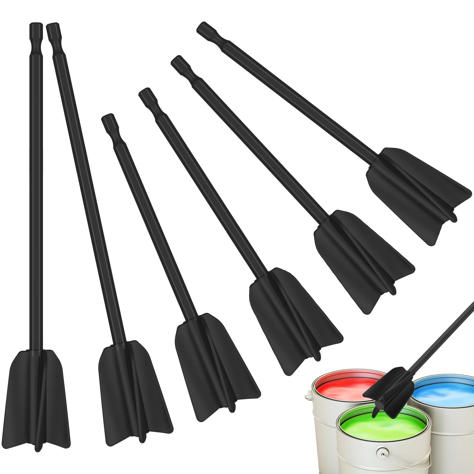 6Pcs-Epoxy-Mixing-Stick-Paint-Stirring-Rod-Putty-Cement-Paint-Mixer ...