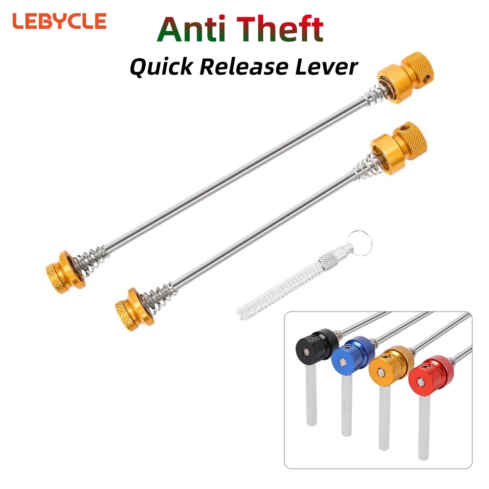 Bicycle-Skewer-Lever-Quick-Release-Bike-QR-Wheel-Locking-Security-Anti ...