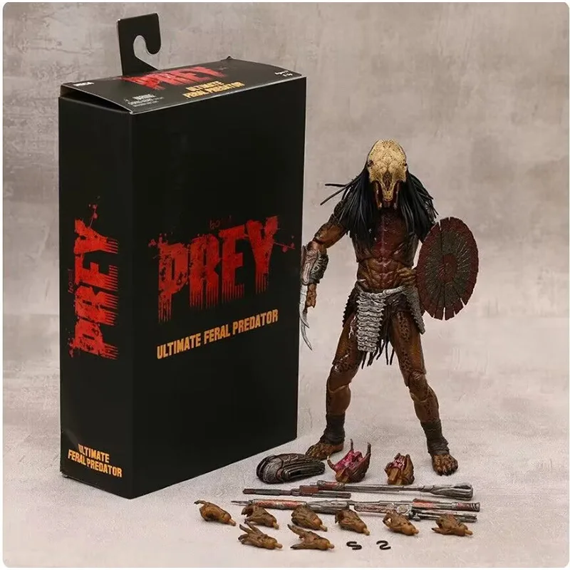 NECA-51725-7inch-Predator-Prey-Ultimate-Feral-Predator-High-Quality-PVC ...