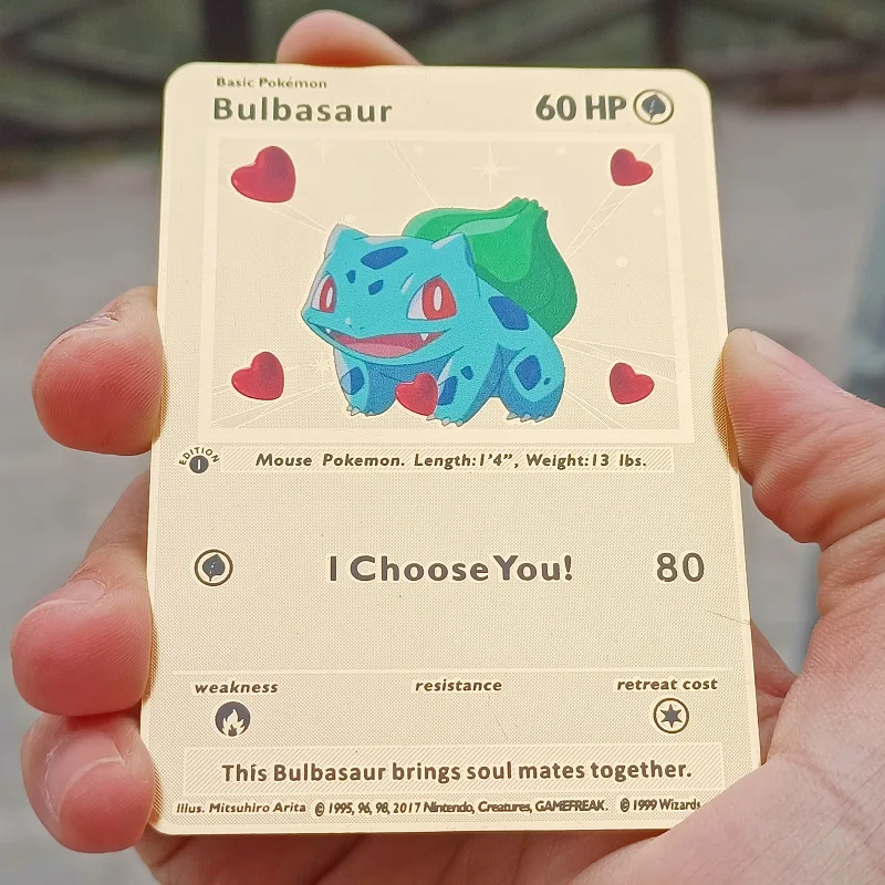 Pokemon Bulbasaur Card
