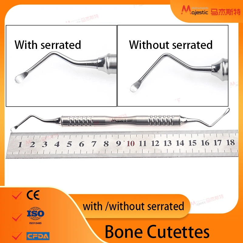 Dental Curette Surgery Implant Instrument Autoclavable Oral Tooth ...