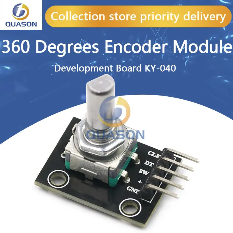 360 Degrees Rotary Encoder Module For Arduino Brick Sensor Switch ...