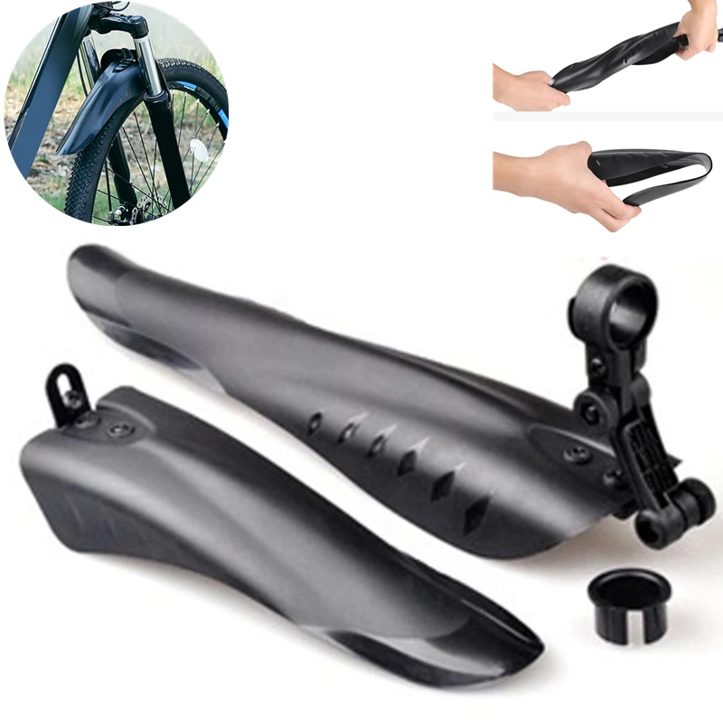 자전거 악세사리 Mtb 자전거 프론트 리어 타이어 휠 펜더 자전거 액세서리 자전거 부품 로드 머드 가드 2 개