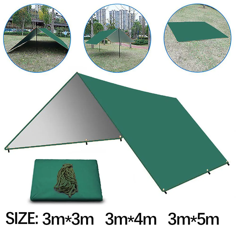 Outdoor-Camping-Tarp-Camping-Tarpaulin-Awning-Lightweight-UV-Resistant ...