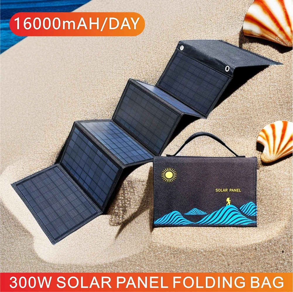 Folding-1000W-Solar-Panel-Bag-USB-DC-Output-Solar-Charger-Portable ...