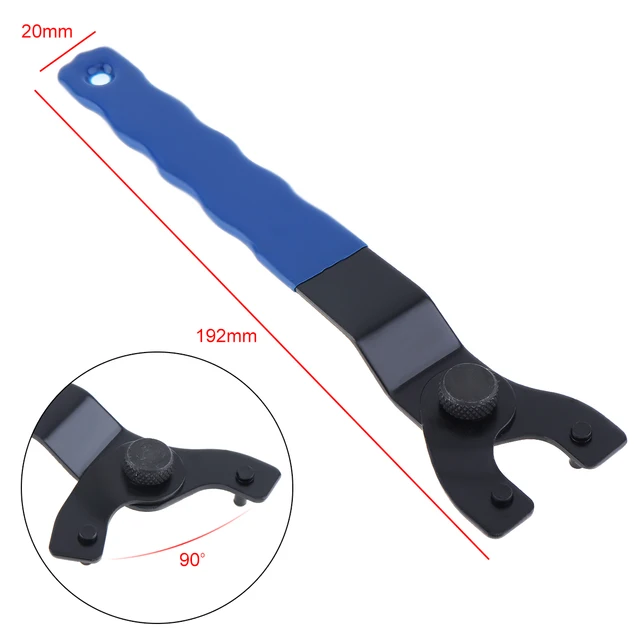 Adjustable Angle Grinder Key Pin Spanner Plastic Handle Pin Wrench ...