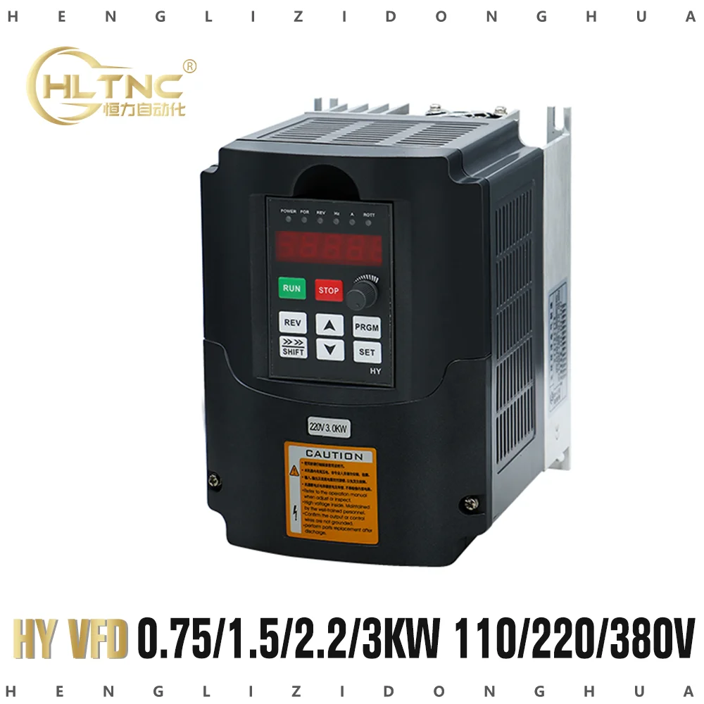 HY Variable Frequency Drive 0 400Hz 3P output 0.75KW 1.5KW 2.2kw 3KW ...