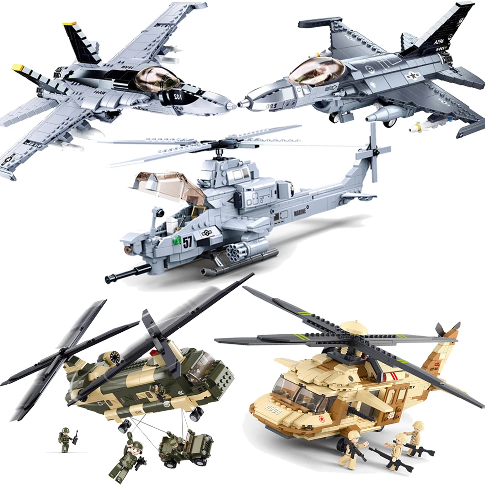 SLUBAN-bloques-de-construcci-n-del-rey-militar-de-Jaeger-AH-1Z-VIPER ...