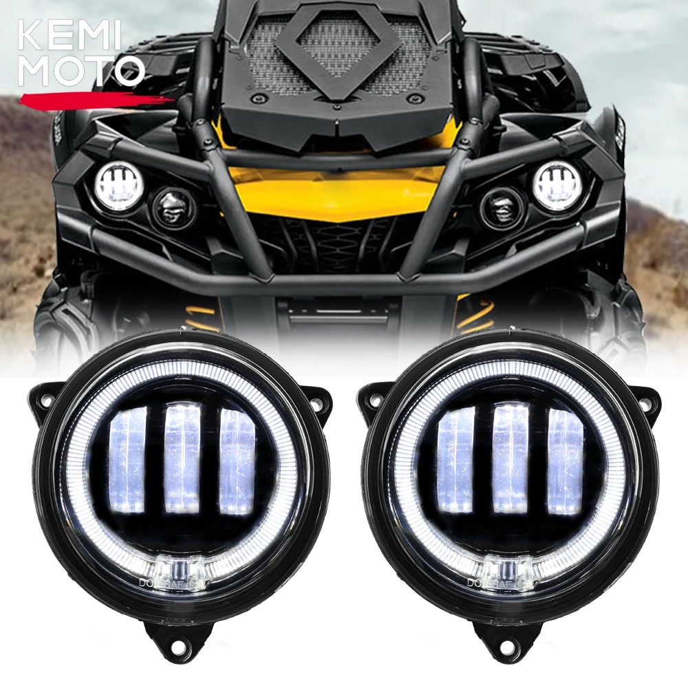 KEMIMOTO-LED-DRL-Headlight-for-Can-Am-Outlander-500-650-800-850-1000 ...