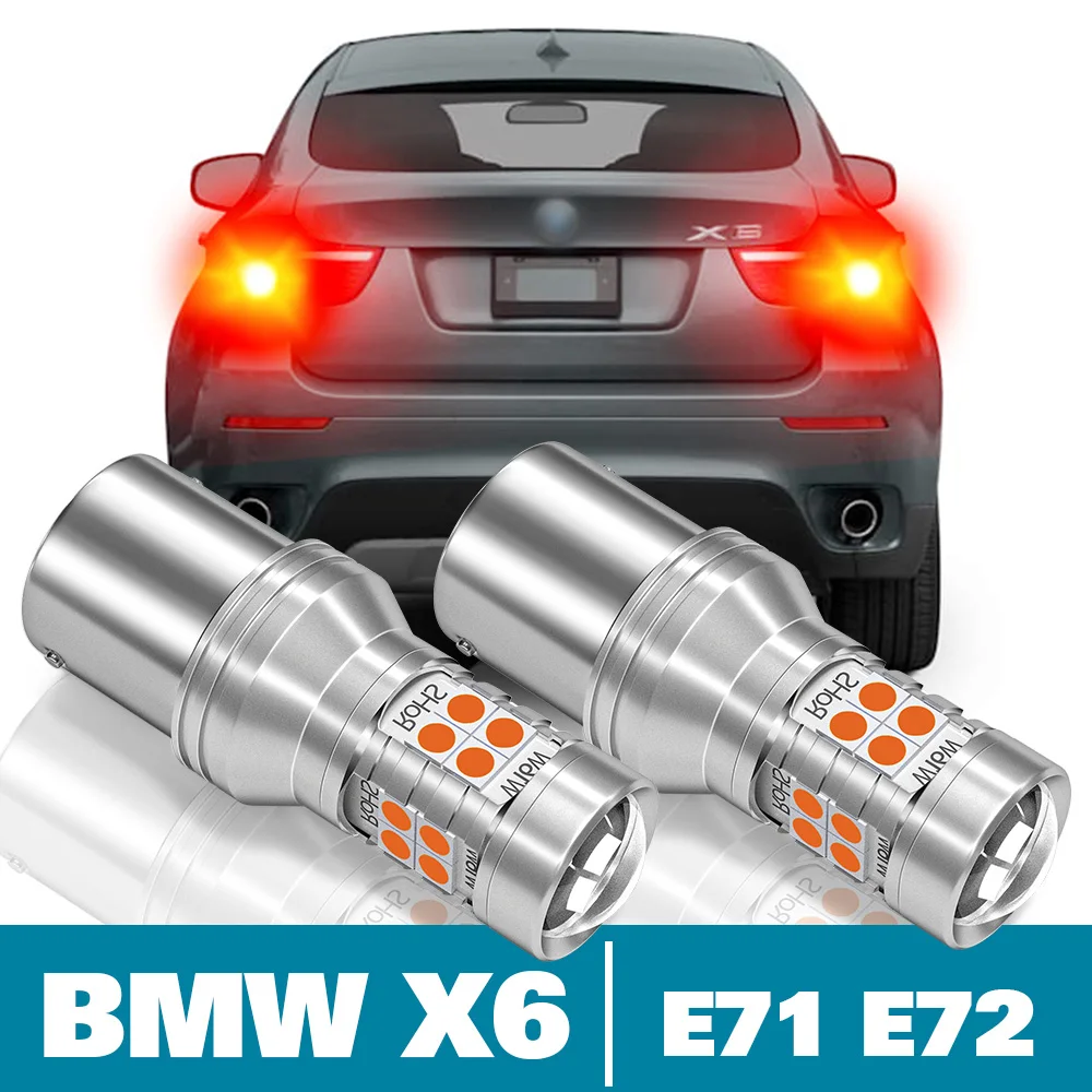 2pcs LED Brake Light For BMW X6 E71 E72 Accessories 2008 2009 2010 2011 ...
