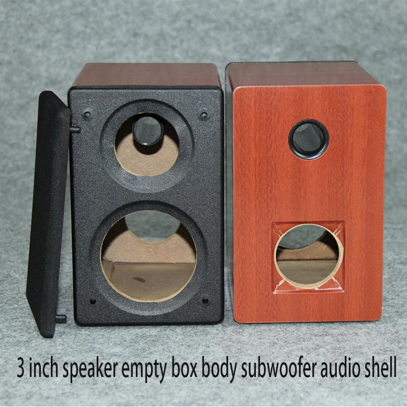 3-Inch-Speaker-Empty-Box-Subwoofer-Audio-Shell-Audiophile-Household ...