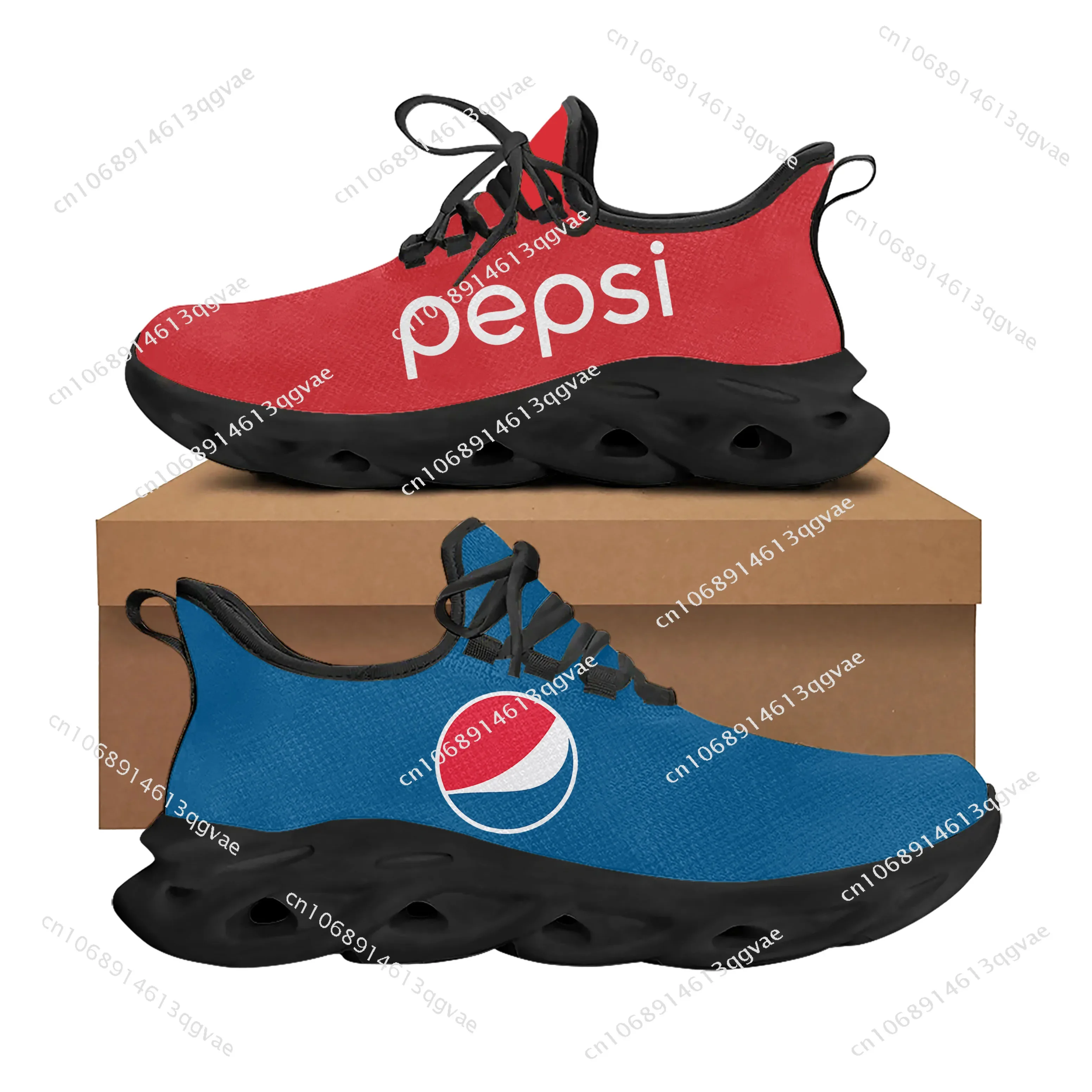 P-Pepsi-Cola-Flats-Sneakers-Mens-Womens-Sports-Running-Shoes-High ...