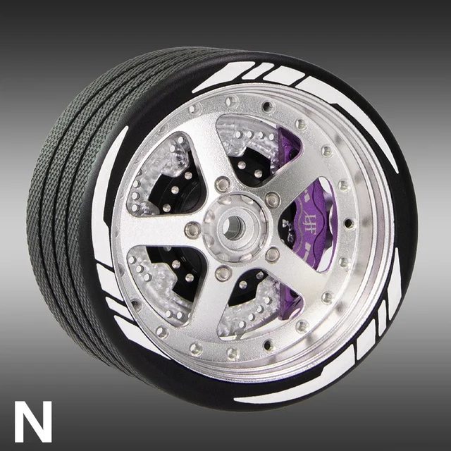 JTY Aluminum Alloy Remote Control Steering Wheel With Brake Disc RC ...