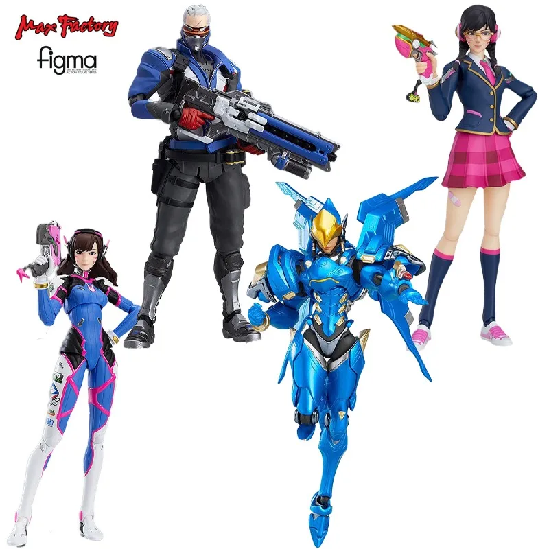 Original-Max-Factory-Figma-492-408-D-VA-475-SOLDIER-76-421-Pharah ...
