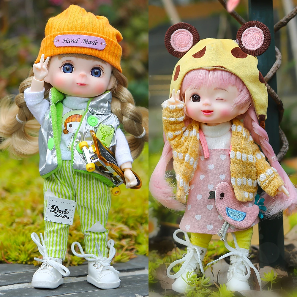 Doris Girls Dolls 1/8 Ball Jointed Doll Smile Crying Face Bjd Dolls ...