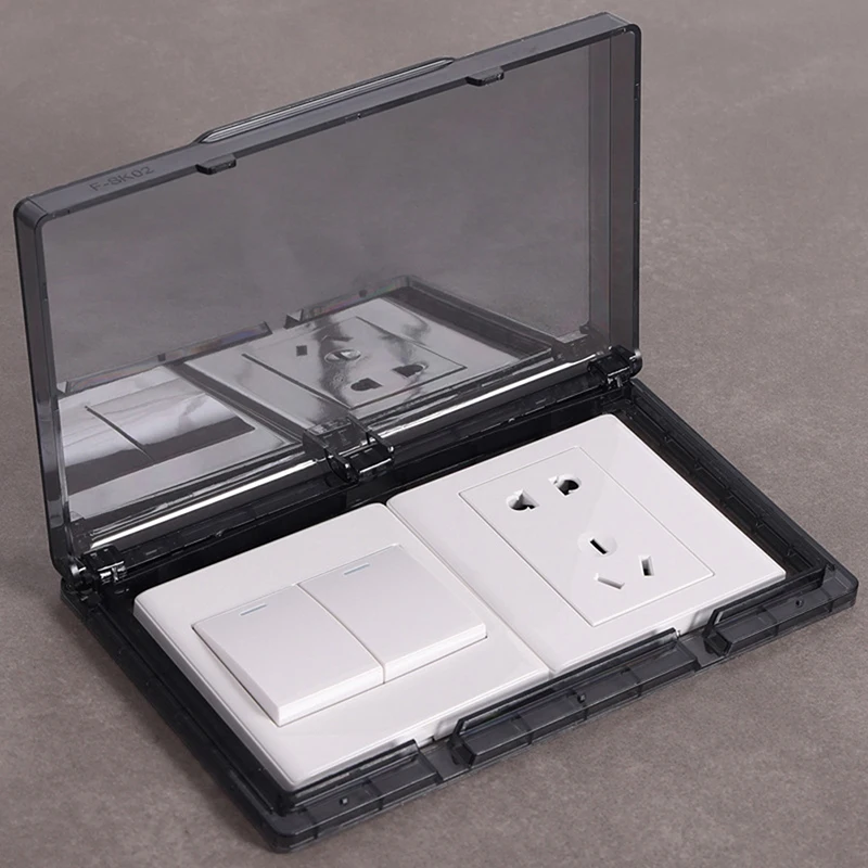 86-Type-2-Gang-Weatherproof-Outdoor-Outlet-Cover-26mm-Ultra-thin ...