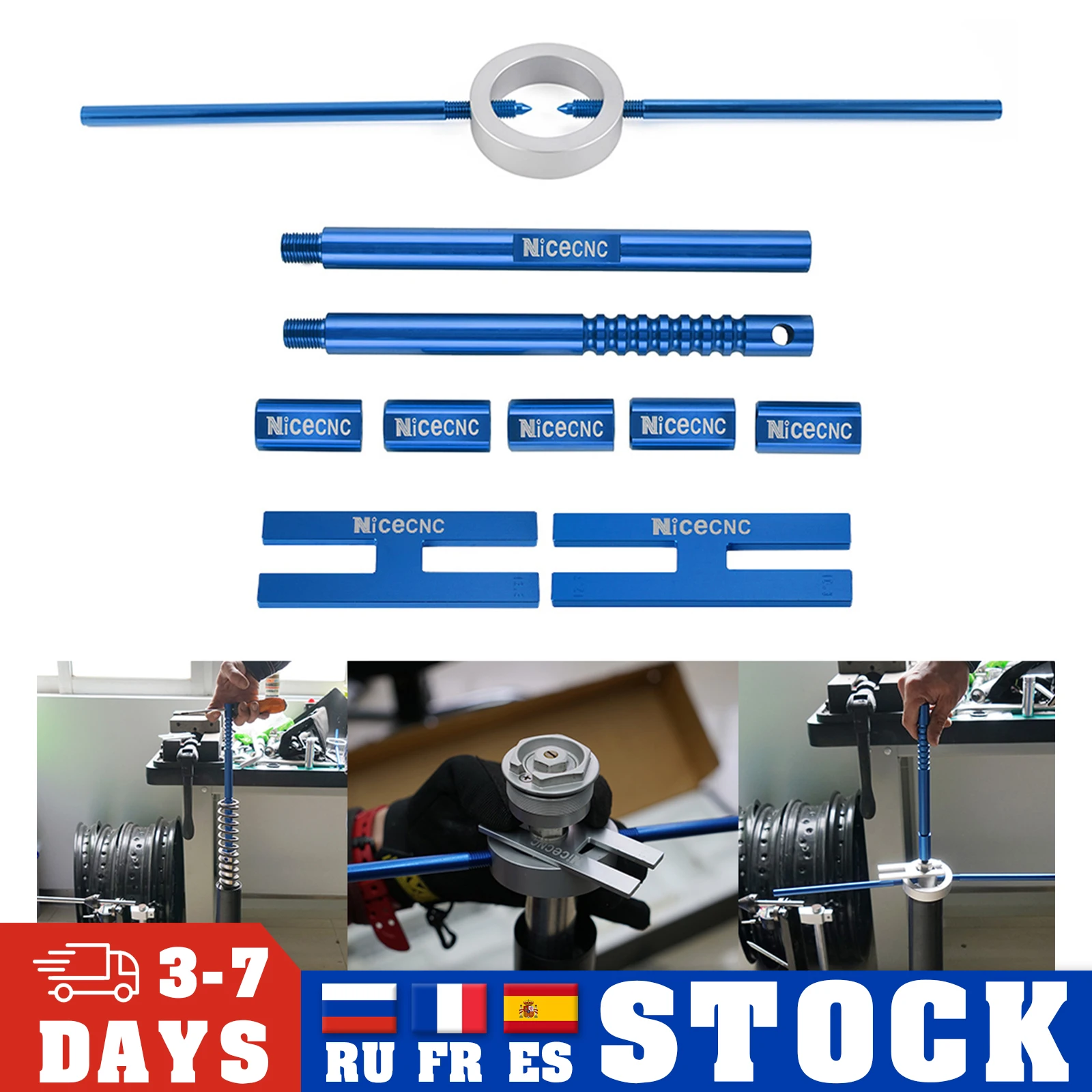 Fork-Damper-Rod-Holding-Tool-Suspension-Fork-Bleeding-Tool-Fork-Spring ...