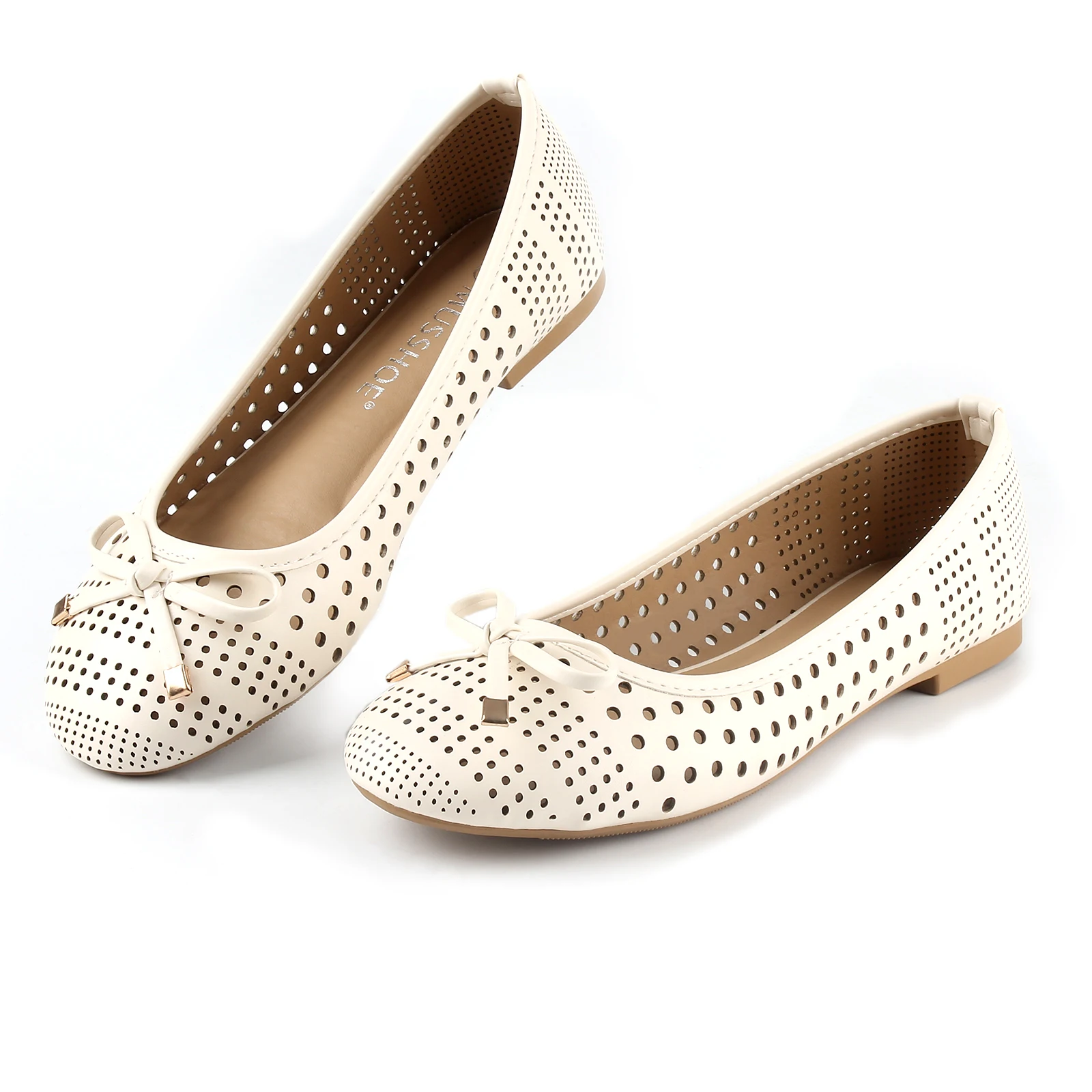 Chaussures-plates-en-dentelle-avec-n-ud-papillon-pour-femme-ballerines ...