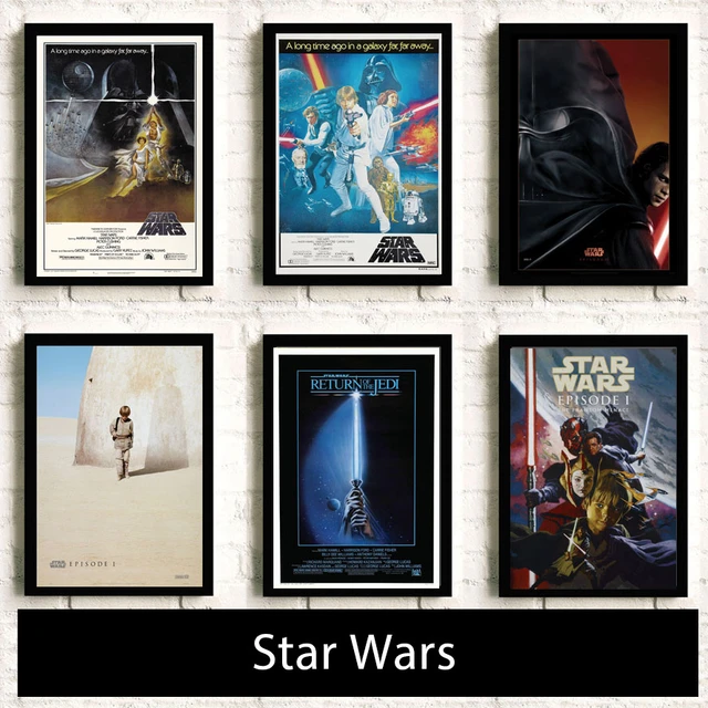 Framed Star Wars Poster