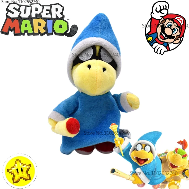 18CM-Super-Mario-Kamek-Soft-Plush-Stuffed-Doll-Toy-Game-Periphery-Room ...