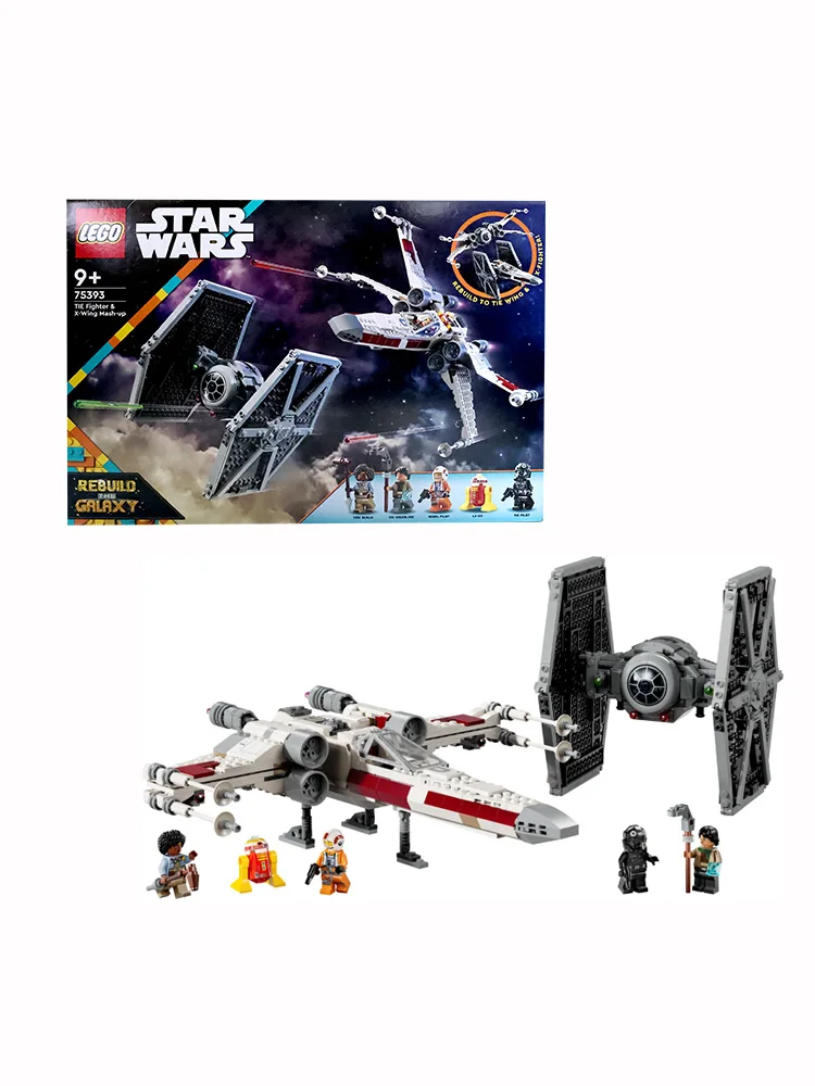 LEGO-75393-Star-Wars-TIE-fighter-and-X-wing-fighter-creative ...