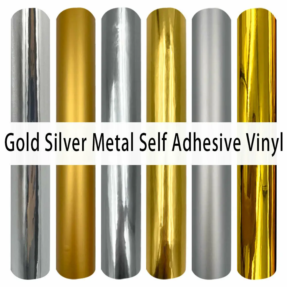 Gold-Silver-Series-Metallic-Adhesive-Craft-Permanent-Vinyl-Bundle-6 ...