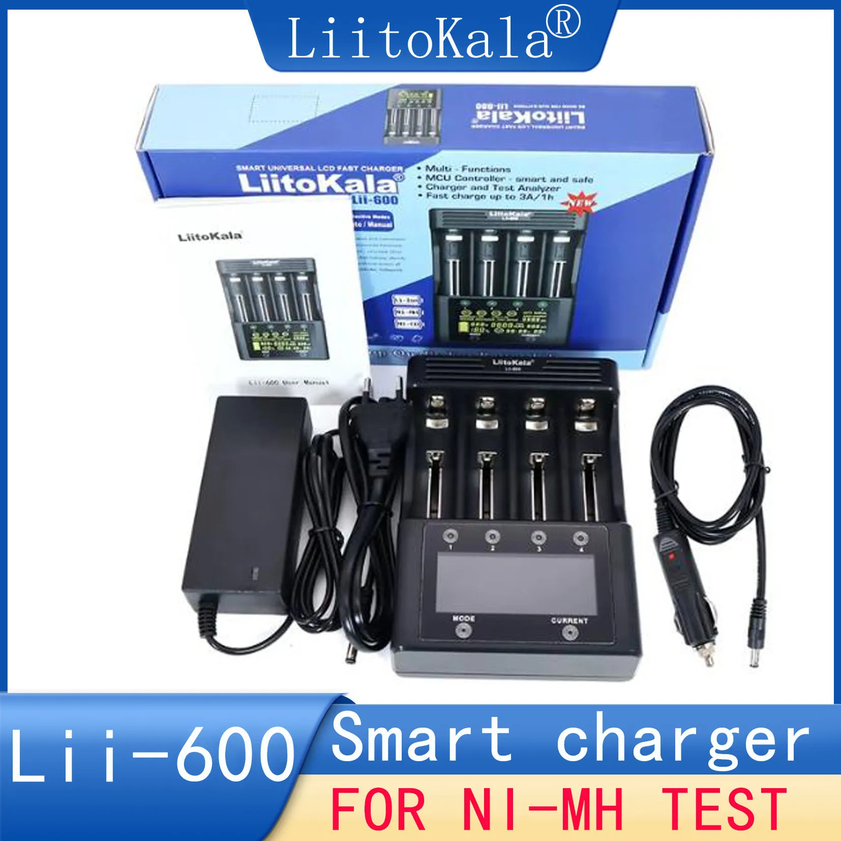 Carregador-LiitoKala-NiMH-Lii-600-Lii-500-Lii-PD4-Lii-PD2-3-7V-Li-ion-1.jpg