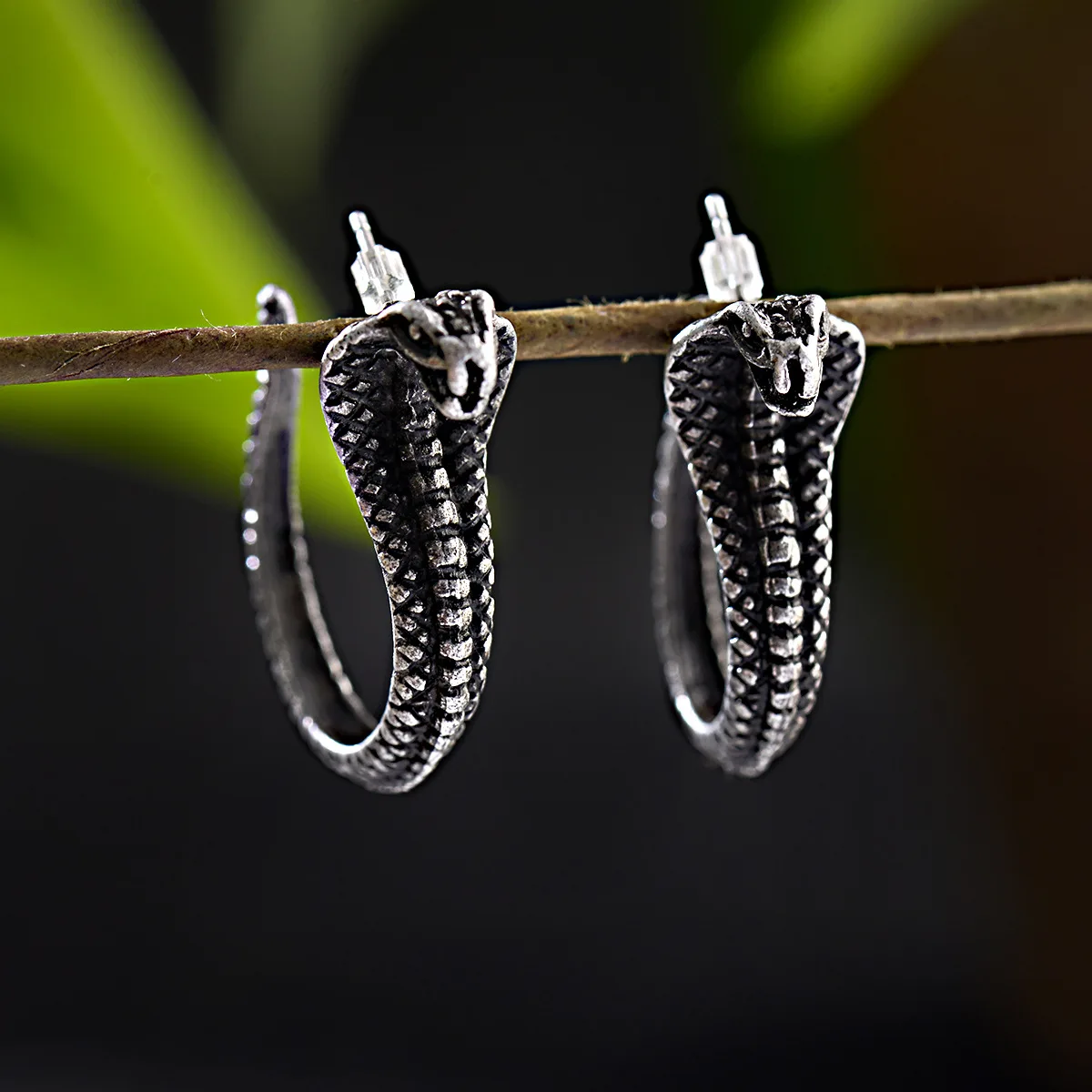 New-European-and-American-Creative-Design-Snakes-Earrings-Ins-Small ...