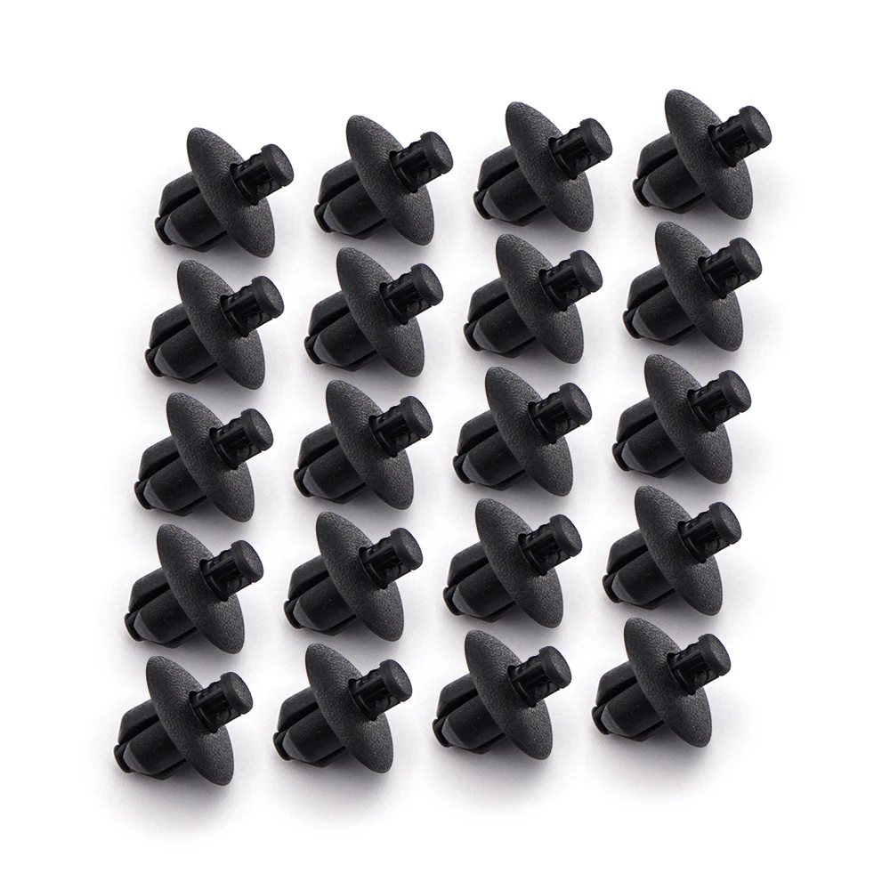 20Pcs-Fasteners-Black-Cars-Lined-Cover-Barbs-Rivet-Auto-Fasteners ...