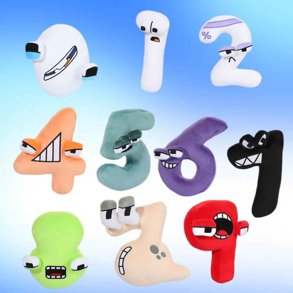 New-Letters-And-numbers-Lore-plush-toy-character-doll-Kawaii-stuffed ...