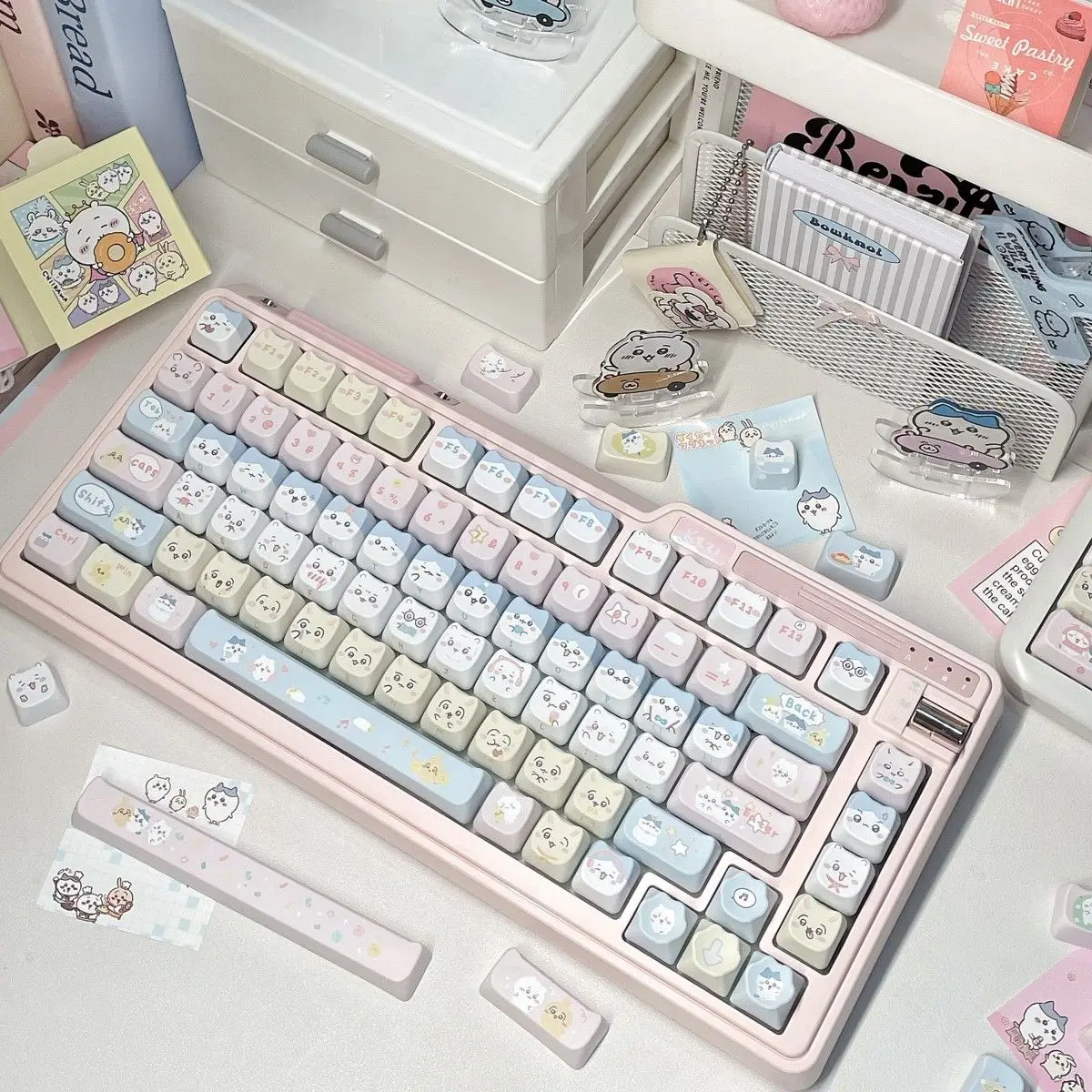 Chiikawa MAO Profile Keycaps Set 140 pcs - Chiikawa Plush
