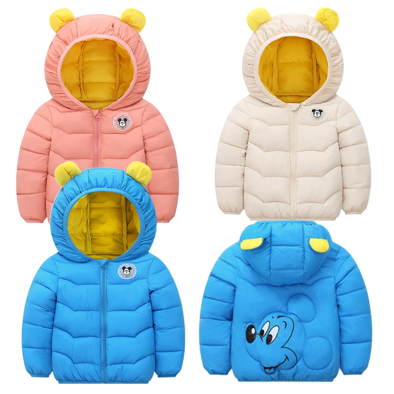 Autumn-Winter-Baby-Boys-Girls-Mickey-Mouse-Light-Hooded-Cotton-Padded ...