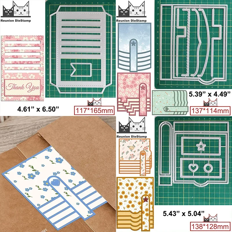 New-Design-Craft-Metal-Die-Cuts-Layered-Waterfall-Flap-Cutting-Die ...