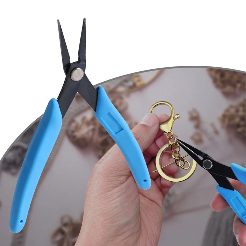 5-inch-Fine-Pointed-Nose-Pliers-Chain-Tweezer-Nose-Plier-Unique-Design ...